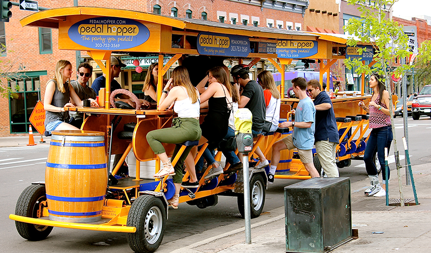 The Essential Rules of Riding a Bike Bar - Pedal Hopper Denver